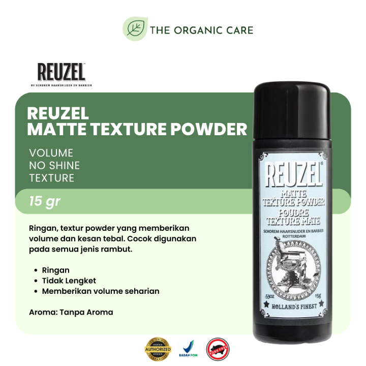 REUZEL MATTE TEXTURE POWDER - VOLUME / NO SHINE / TEXTURE HAIRSTYLING ...
