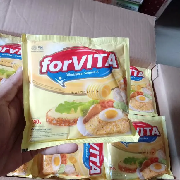 FORVITA MARGARINE 200 GR DIFORTIFIKASI VITAMIN A | Lazada Indonesia