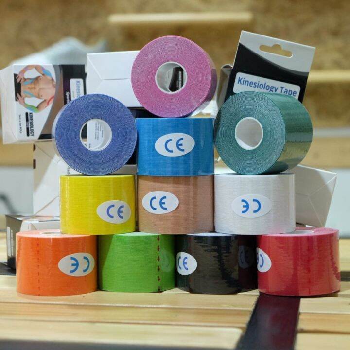 Kinesiology Tape Sport & Therapy 5cm x 5meter Kinesio Teping Sport ...