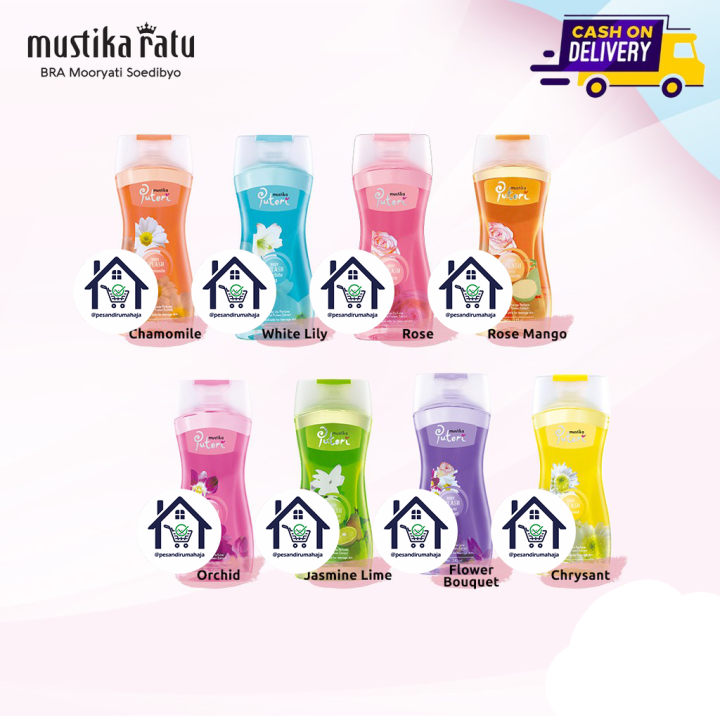 Mustika Ratu Puteri Body Splash Cologne - Minyak Wangi Body Splash ...