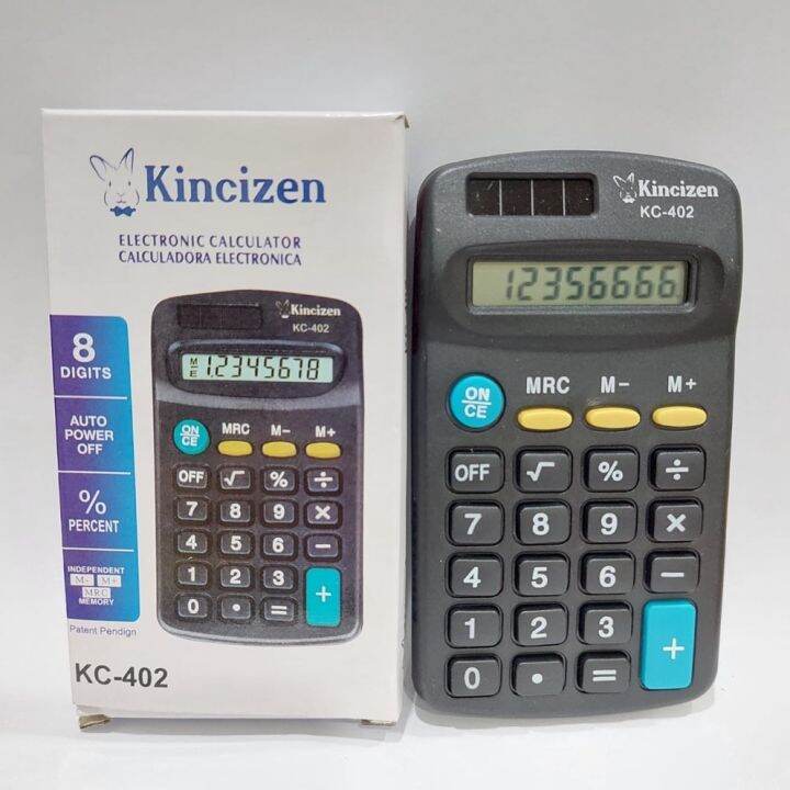 KALKULATOR MINI KC-402 8 DIGIT CT-402 KINCIZEN KC-402 CITIZEN CT-402 ...