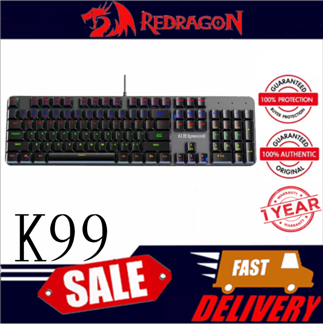 K99 Pluggable Low-Shaft Wired Gaming Mechanical Keyboard | Lazada.co.th