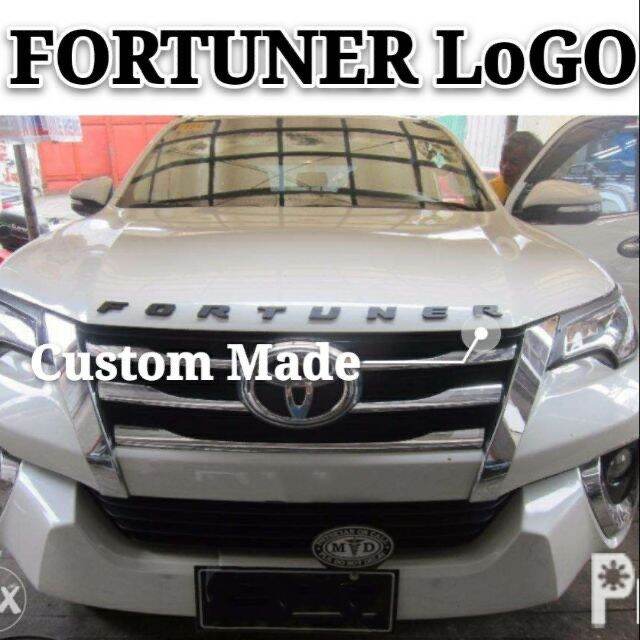 [PRE-ORDER] Toyota Fortuner LoGo Front Bonnet Emblem Chrome Bright ...