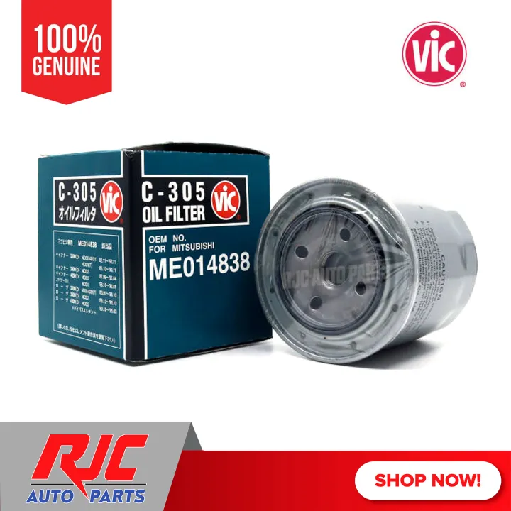 Vic Oil Filter C-305 for Mitsubishi 4D31 4D32 4D33 Secondary Filter for ...