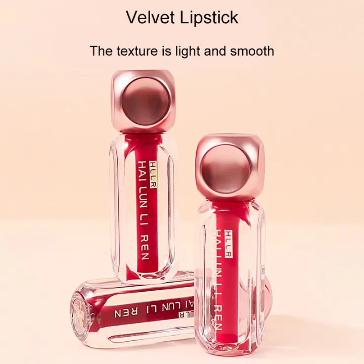 🔥🔥Roman Holiday Lip Glaze Velvet Fog Lipstick Student Lip Mud Makeup ...