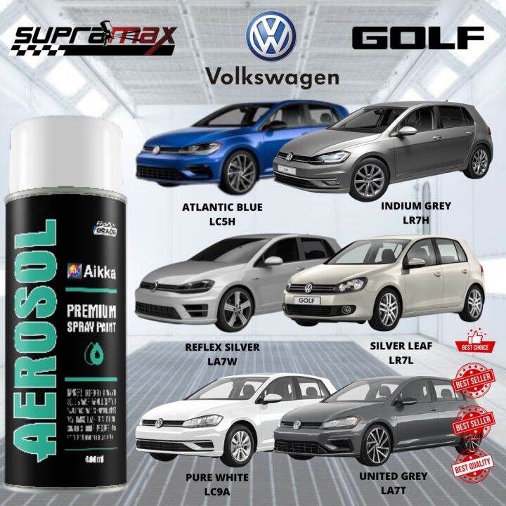 [Volkswagen Golf] SUPRAMAX Aerosol Spray 2K Paint/ Car Body Touch Up ...