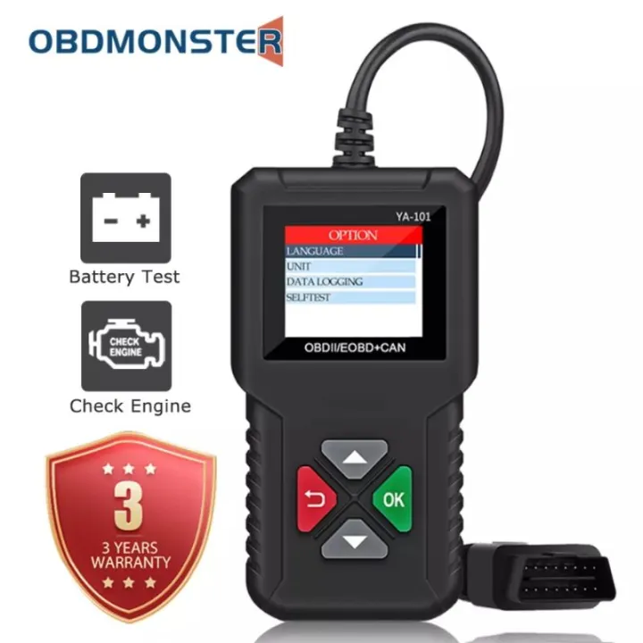 OBD2 Scanner Mobil Alat Scan Scaner Sensor Detektor Masalah Mobil OBD II Universal Ediag ...