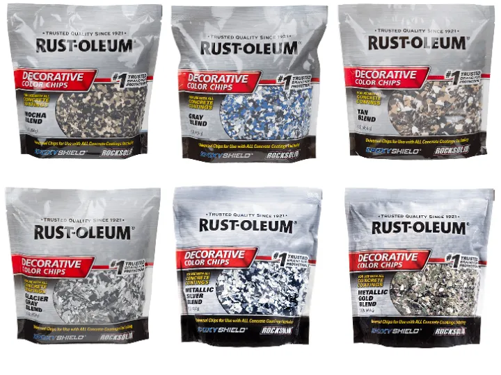 Rust-oleum Decorative Color Chips, 1lb Bag. | Lazada PH