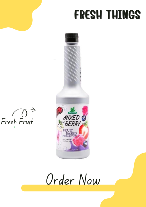 น้ำมิกเบอรี่ Nature Taste ผสมผลไม้จริง แบบขวด ขนาด 750ml. | Lazada.co.th