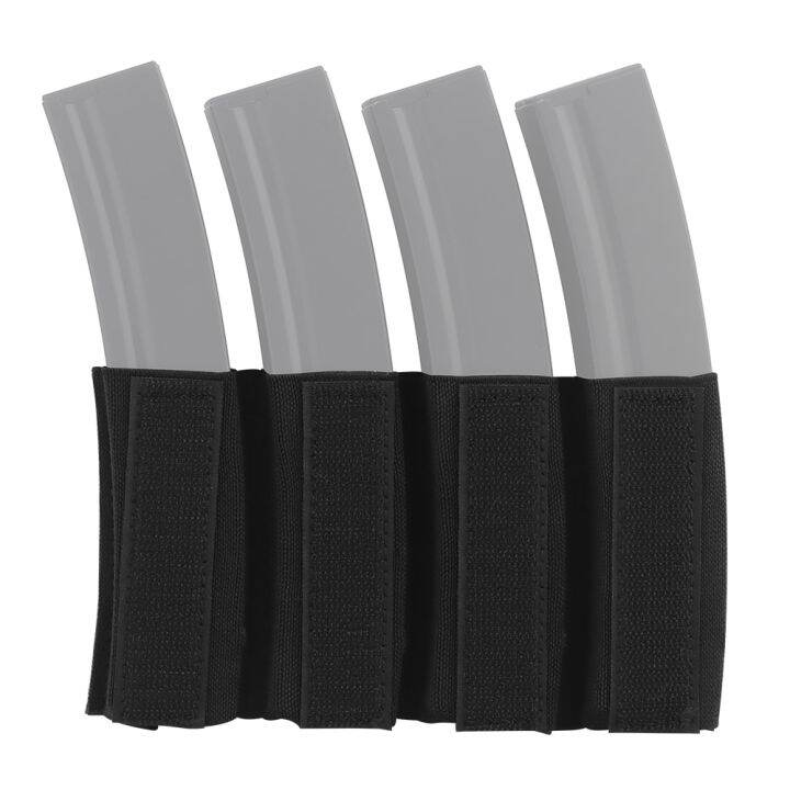 Quad MP5 MP7 Magazine Pouches Elastic Molle Mag Insert For MK4 Chest ...