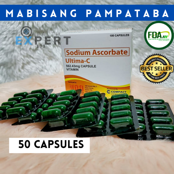 Ultima C 50 Pcs Capsules Original Ultima C Na Pampataba Na Pampagana ...