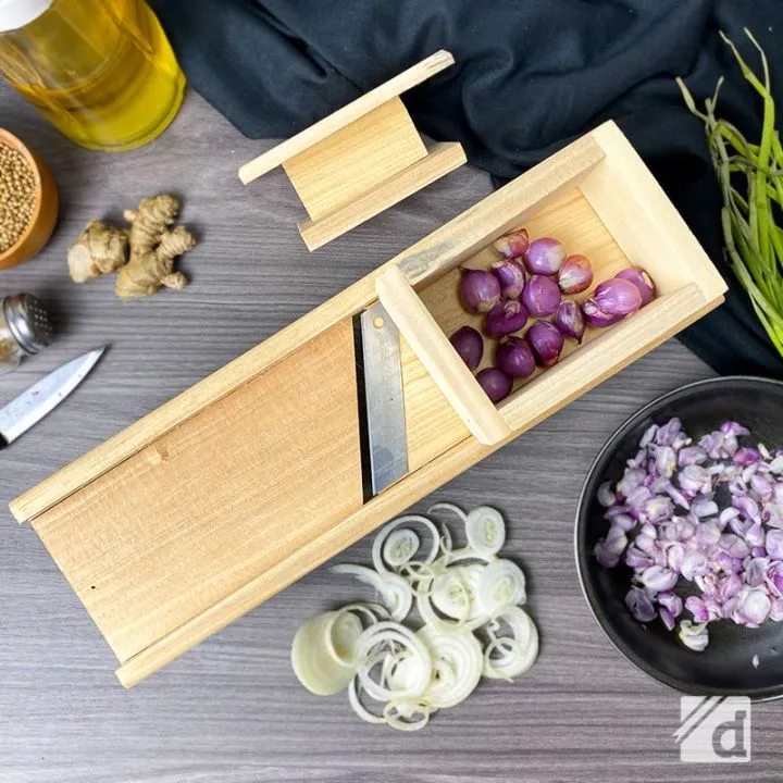 PE-03 [BISA COD] Pengiris Bawang Merah Tupperware Keripik Singkong ...