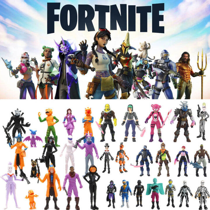 HSCTEK Fortnite Toys Series，4.5" Fortnite Action Figures, Fortnite ...