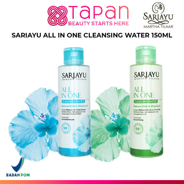 SARIAYU All In One Cleansing Water 150mL | Lazada Indonesia