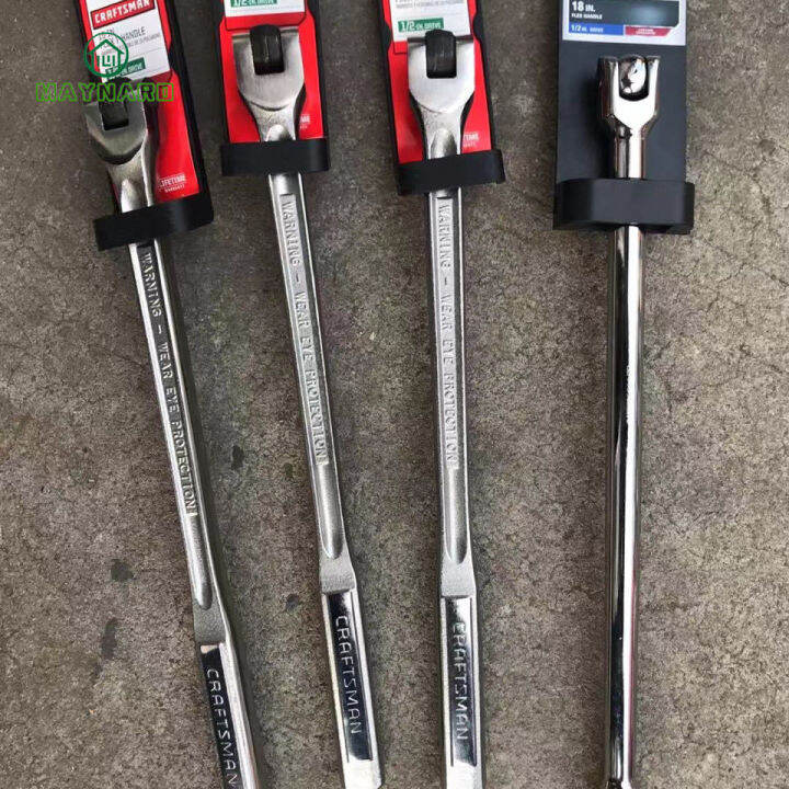 Wrench Ratchet F Rod Handle 1/2-Inch Lengthened Movable Head Wrench Big ...