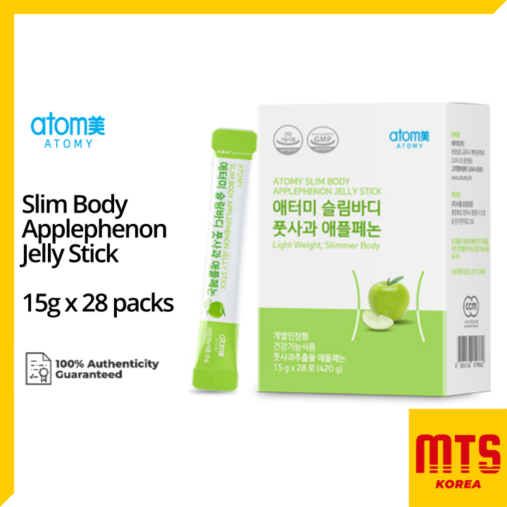 Atomy Slim Body Applephenon Jelly Stick (15g X 28sachets) | Lazada ...