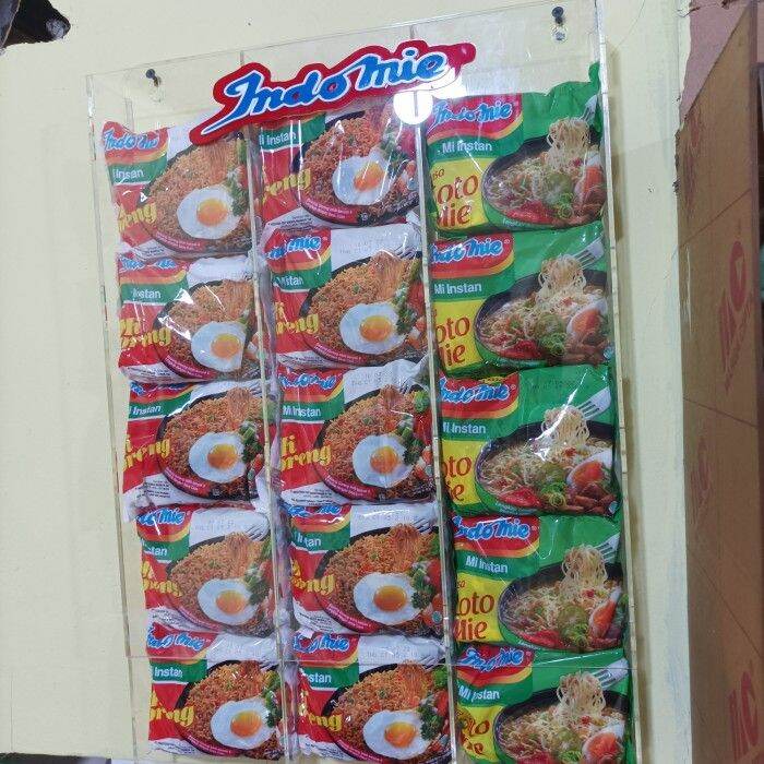 Rak Pajangan Indomie / Akrilik Display | Lazada Indonesia