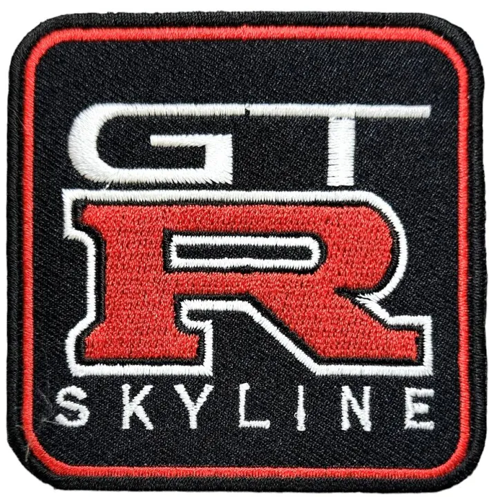 🔥 NISSAN GTR SKYLINE🔥 นิสสัน รถสปอร์ต โลโก้ งานปัก ตัวรีด ตัวรีดติด ...