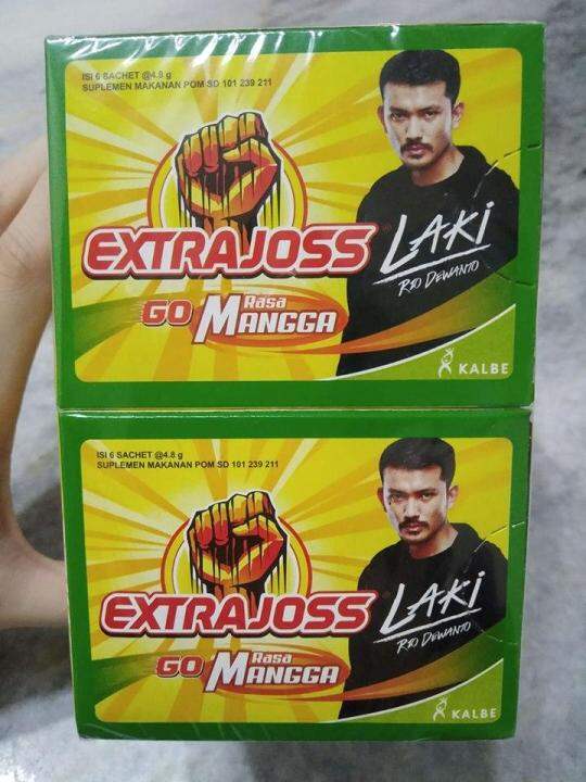 Extra Joss Go-Rasa Mangga (10 Boxes = 60 Sachets) | Lazada