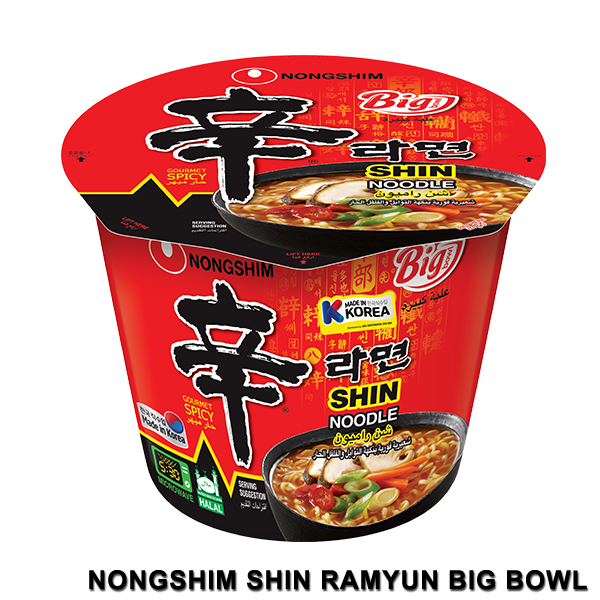 NongShim Shin Ramyun Big Bowl 114g | Spicy Shin Ramen | Lazada