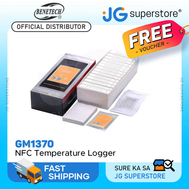 Benetech GM1370 Compact NFC Temperature Data Logger with Wireless ...