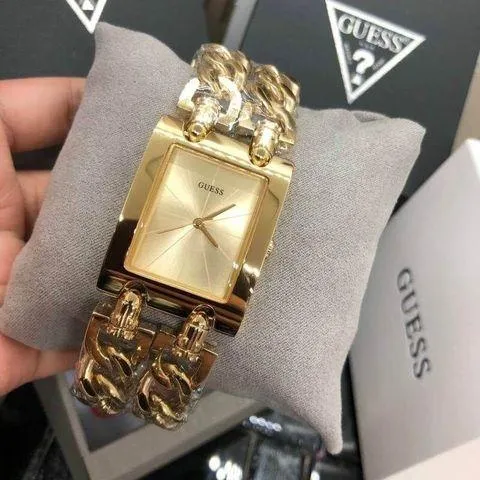 นาฬิกาข้อมือผู้หญิง Guess Mod Heavy Metal Ladies Watch W1117L2 | Lazada ...