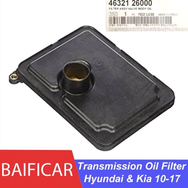 Baificar Brand New Genuine Auto Transmission Oil Filter 46321 26000 For Hyundai Kia 10 17 ...