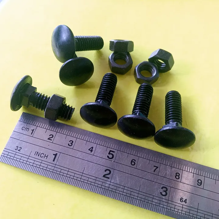 (1dus 300 pcs) BAUT MUR CB 5.16 x 1 INCH / BAUT PAYUNG PANJANG 2,5CM ...