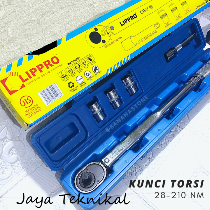 KUNCI TORSI TORQUE 1/2 INCH 28-210NM/ kunci baut/kunci momen murah ...