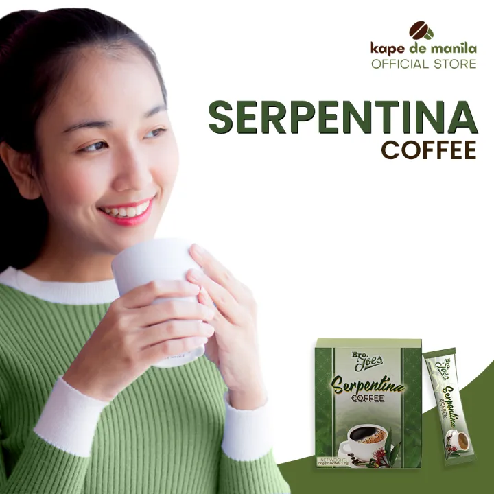 Bro. Joe's Serpentina Coffee (1box | 10 sachet) With Ginseng, Moringa ...