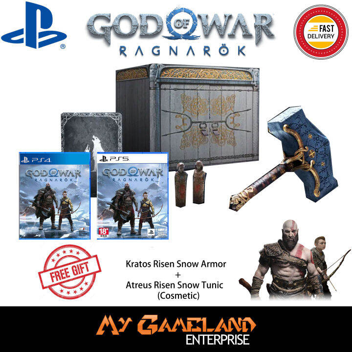 PS4 / PS5 God Of War Ragnarok Collector's | Collector | Collectors Edition (R3)(English/Chinese ...