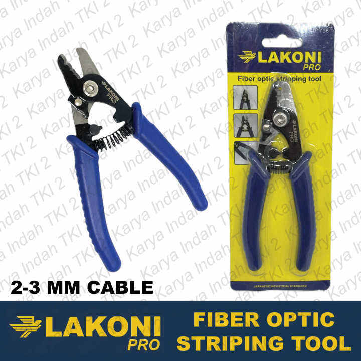Fiber Optic Striping Tool LAKONI PRO Tang Kupas Kabel Optik Internet 2 ...