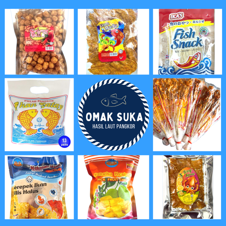 Satay Ikan PangkCilior Sotong Gula Sotong Merah Bergula Sotong Limau ...