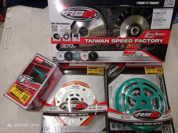 RS8 CVT SET FOR YAMAHA AEROX/N-MAX155 | Lazada PH