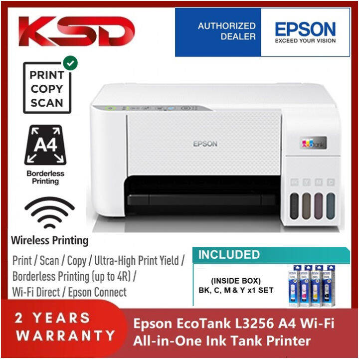 Epson EcoTank L6270 A4 Wi-Fi Duplex All-in-One Ink Tank Printer with ...