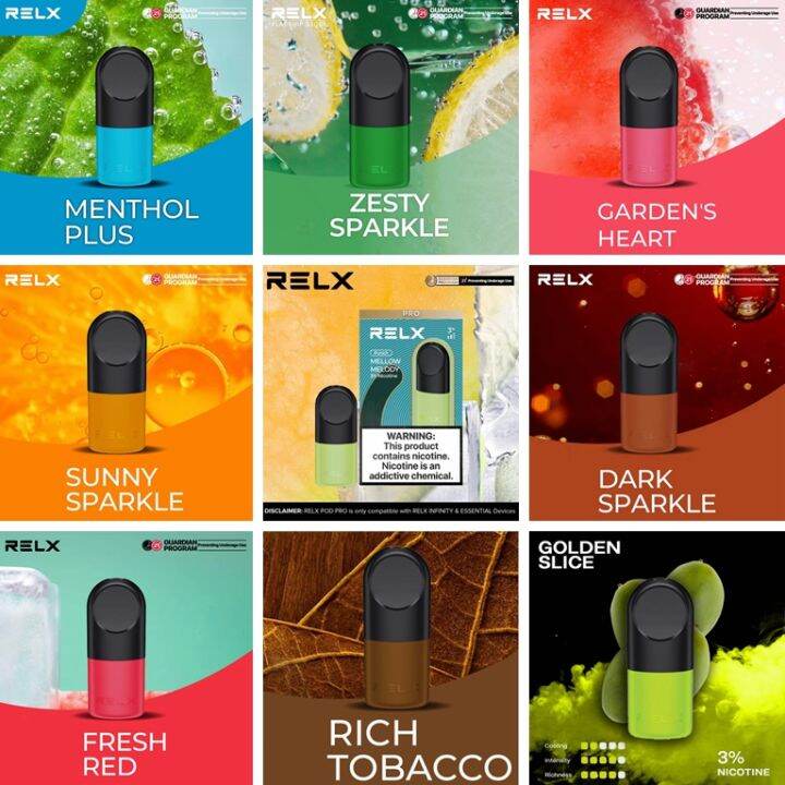 100% Original Authentic RELXl Infinity Pro Pods-(Single pod) Relxl ...