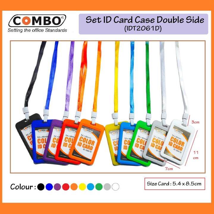 Tali Id Card Set / Tali name Bagde 2061D / Tali Nylon Id Card 2061D ...