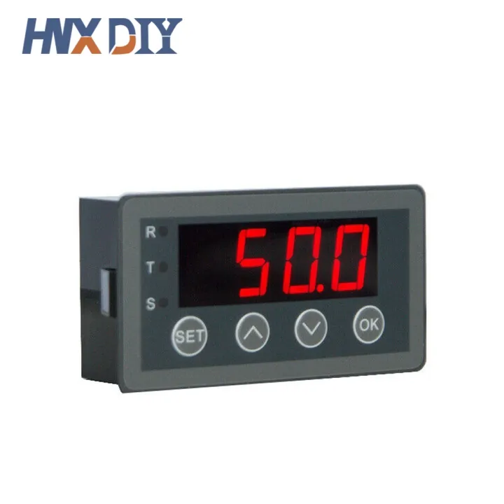 Digital Display 0-10V 0-20mA 2-10V 4-20mA Input 8-25V Indicator Process Panel Relay Out RS485 ...