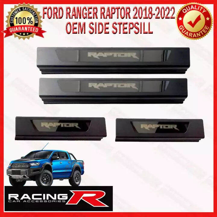 Ford Ranger Raptor 2018 to 2022 Side StepSill Accessories ( Step Sill ...