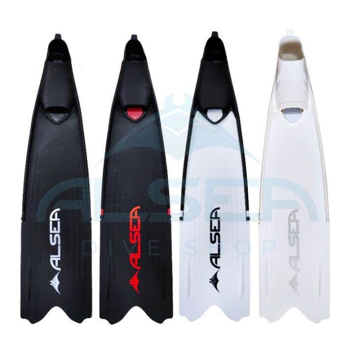 ALSEA Freediving Spearfishing Plastic Long Fins | Lazada PH