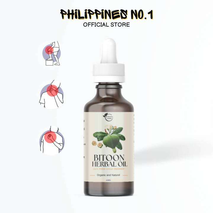 [Philippines no1] Bitoon Extract Oil, Lipoma Remover, Bukol Bukol Cysts Organic and Herbal 15ml ...