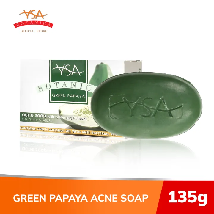 YSA Botanica Green Papaya Soap 135g | Lazada PH