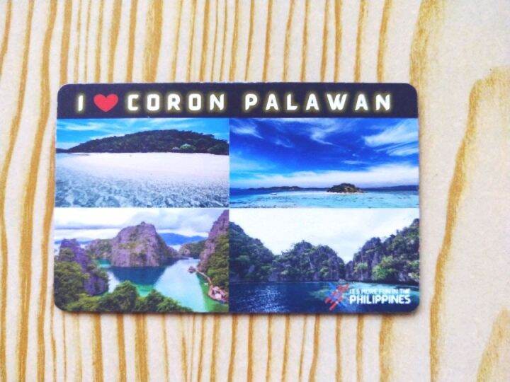 Philippine Rubber Magnet Souvenir Design (Coron Palawan) | Lazada PH