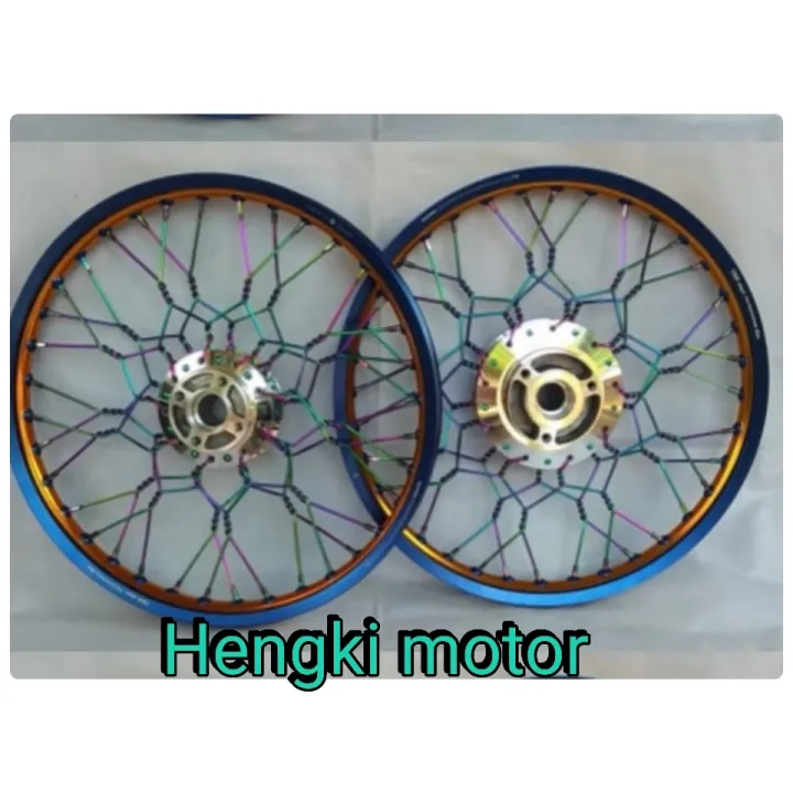 velg kepang satria fu 150 velg tdr two tone 140x17 | Lazada Indonesia