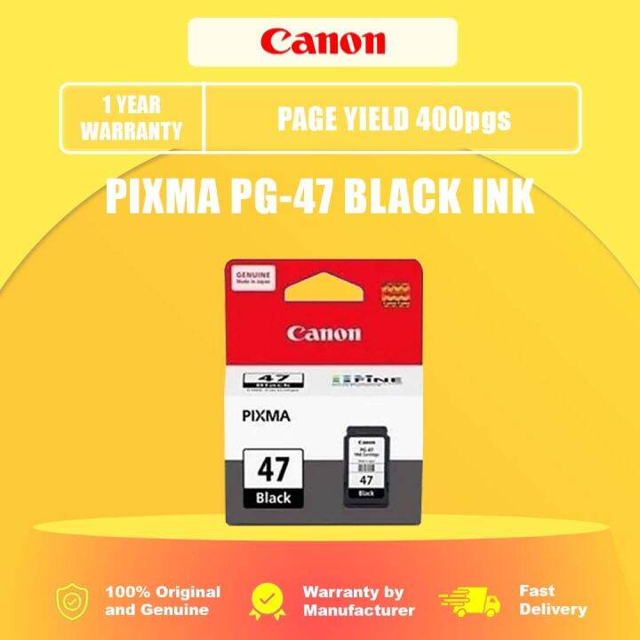 CANON PG-47 BLACK CL-57 CL-57s COLOR INK E410 E400 E460 E480 E470 E3170 ...