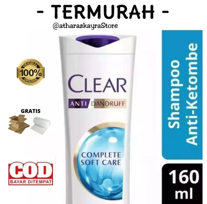 Sampo Clear Complete Soft Care 160 ml / Shampoo Anti Ketombe MURAH ...