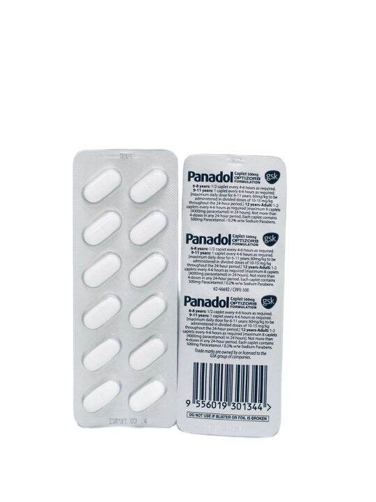 Panadol Optizorb Paracetamol 500mg Tab (1 Strip) | Lazada