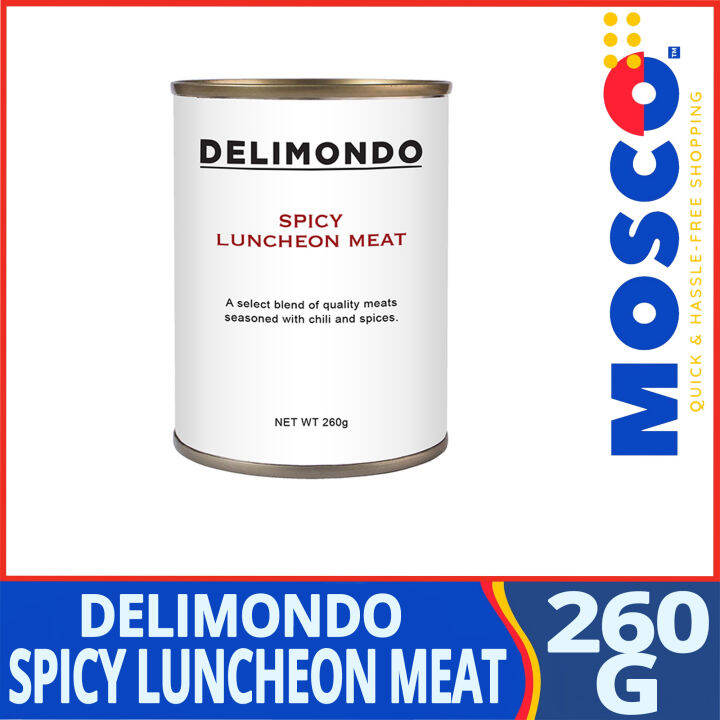 Delimondo Spicy Luncheon Meat 260g | Lazada PH
