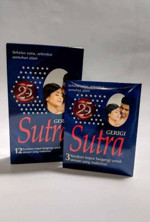 Sutra Kondom Gerigi Biru / Alat Kontrasepsi - Isi 12's Dan Isi 3's ...