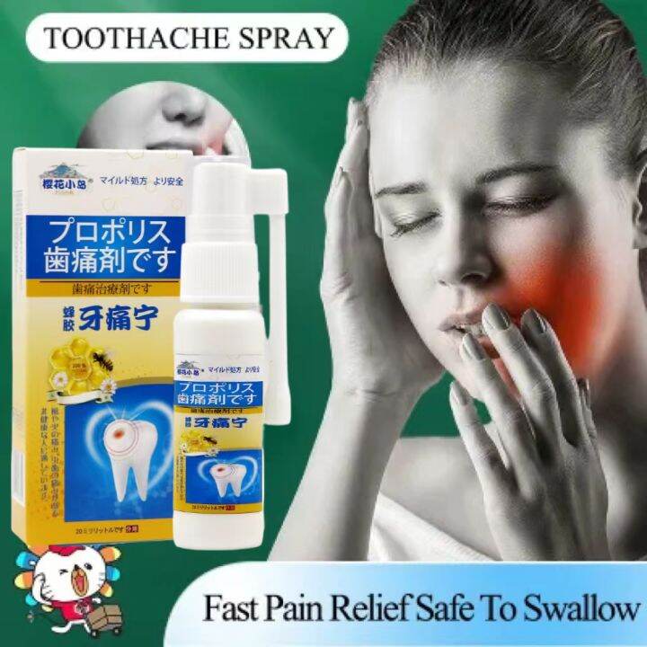 Toothache Spray obat semprot pereda sakit gigi Semprotan Penghilang ...